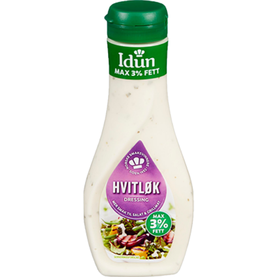 Holdbart | Idun Hvitløksdressing 252g