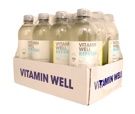 Holdbart | Vitamin Well Refresh 500mlx12stk brett