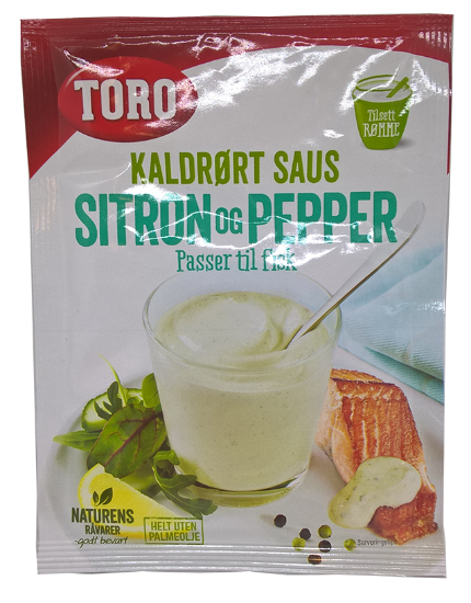 Holdbart | Kaldrørt Saus Sitron& Pepper