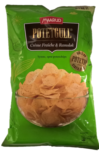 Holdbart | Potetgull Creme Fraiche&Ramsløk