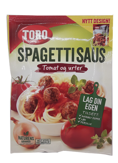 Holdbart | Spaghettisaus Toro 53g