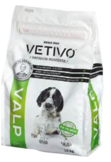 Holdbart | Premium Hundefor Valp 1,5 kg