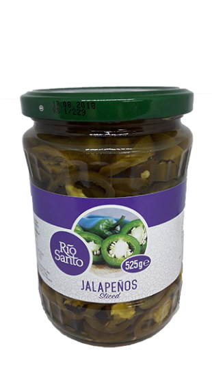 Holdbart | Rio Santo Skivet Jalapenos 525g