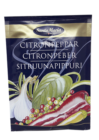Holdbart | Citronpepper Santa Maria 90g