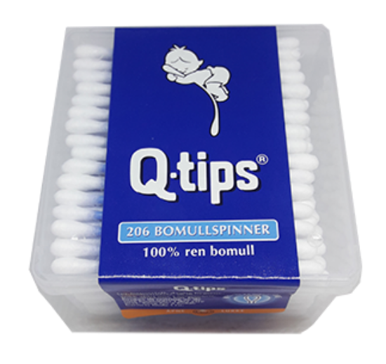 Holdbart | Q-tips 100 Ren Bomull