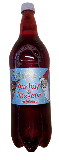 Holdbart | Rudolf Lett Rød Julebrus 1,5l