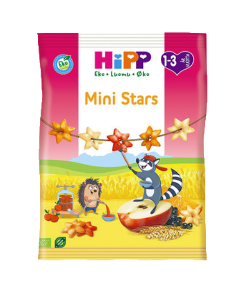 Holdbart | Hipp Mini Stars 1-3 år 30 g