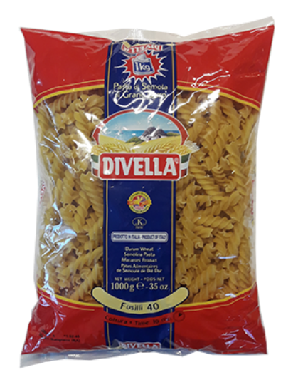 Holdbart | Divella Fusilli 40 1Kg