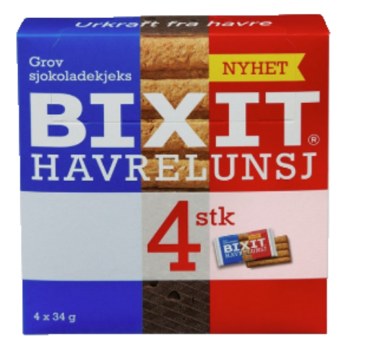 Holdbart | Bixit Havrelunsj 136g