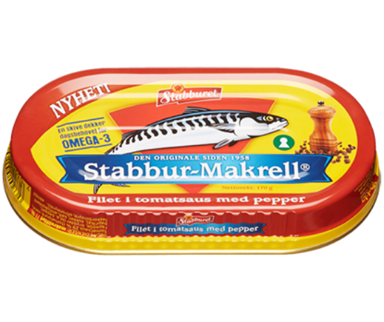 Holdbart | Stabbur-Makrell m/Pepper 170g