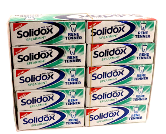 Holdbart | Solidox Spearmint 30pk tyggis