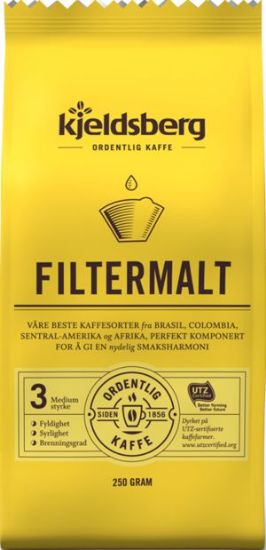 Holdbart | Filtermalt Kaffe Kjeldsberg 250g