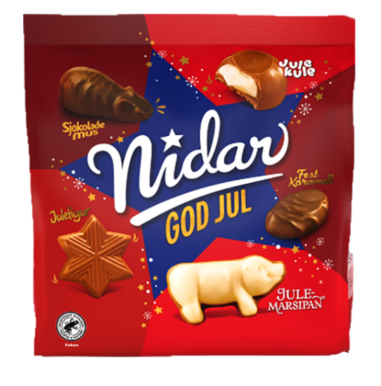Holdbart | Nidar Julemix 340g
