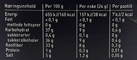Holdbart | Dent Salt Lakris 24g