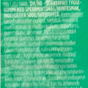 Holdbart | Spearmint Tyggegummi 3pk 40,5g