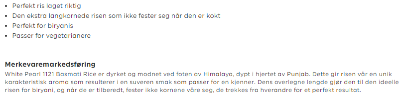 Holdbart | White Pearl Basmati Ris 5kg